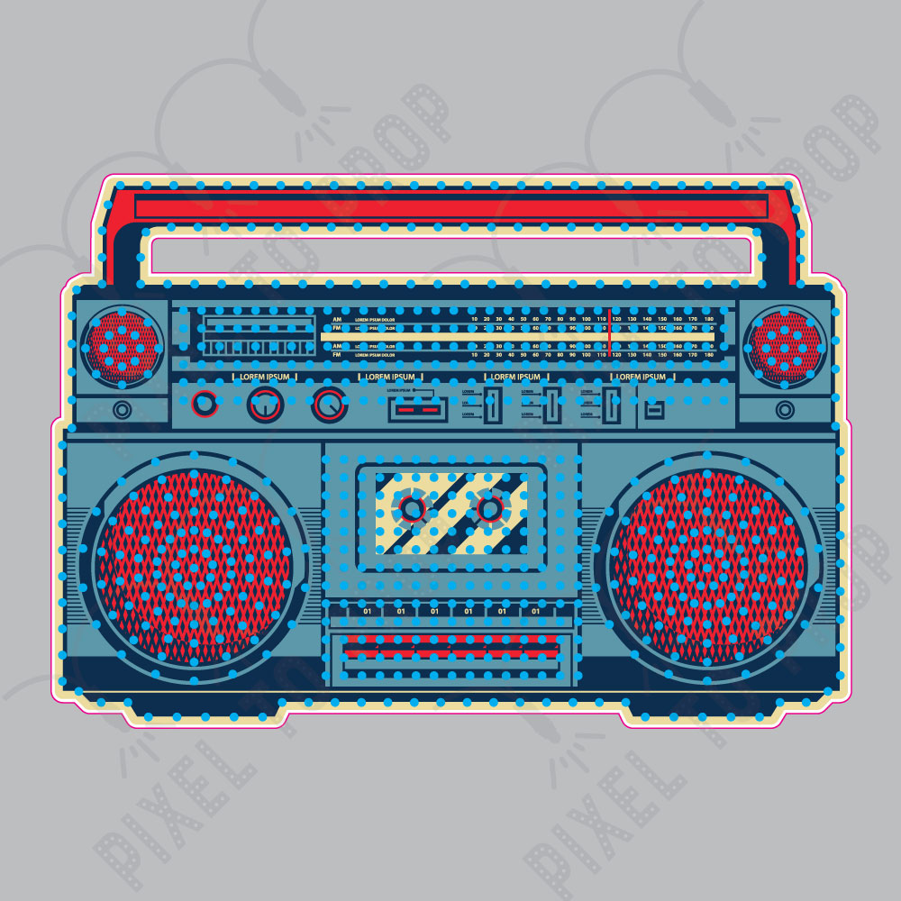 Stamped Radio - Pixel To Prop
